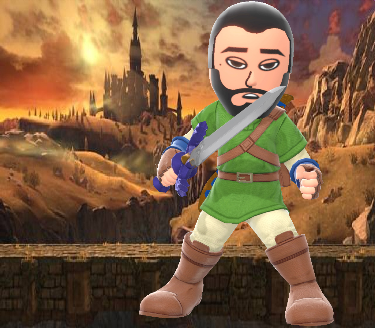 Super Smash Brothers Ultimate Mii Photo 8