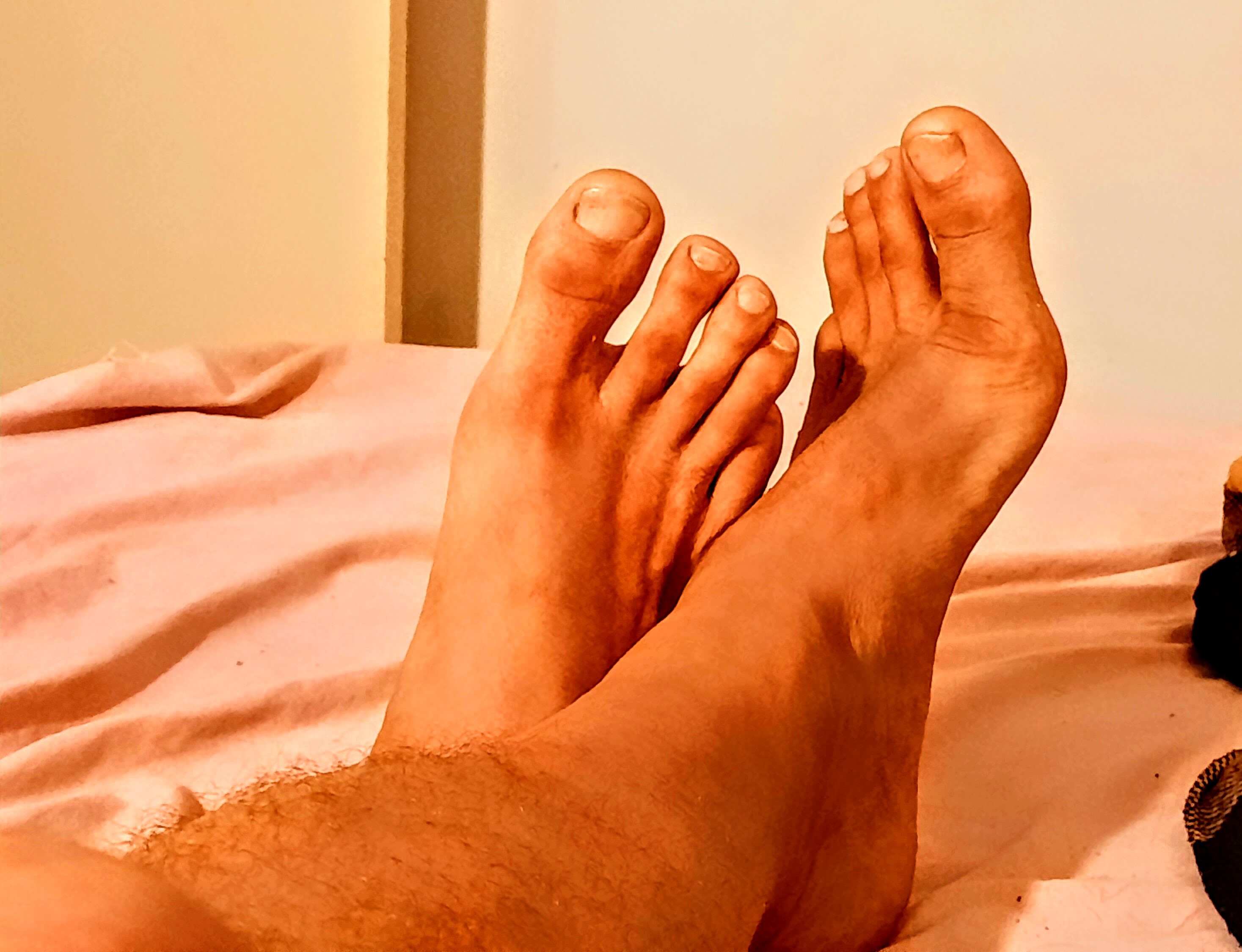 Feet Pov In Bed Photo 4