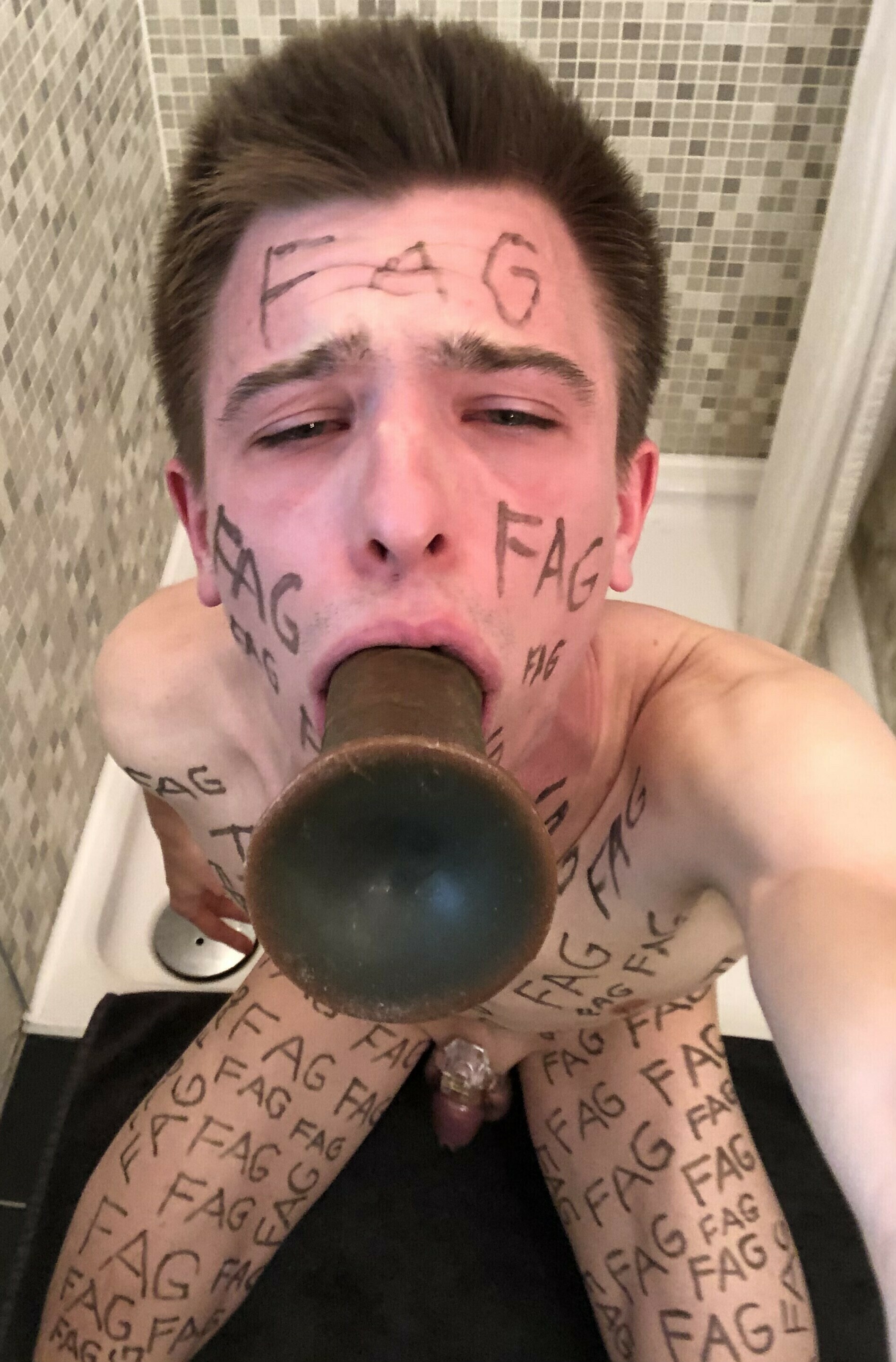 Exposed Fag Photo 4