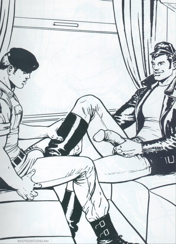Tom Of Finland Kake 2 Sex On The Train Photo 5
