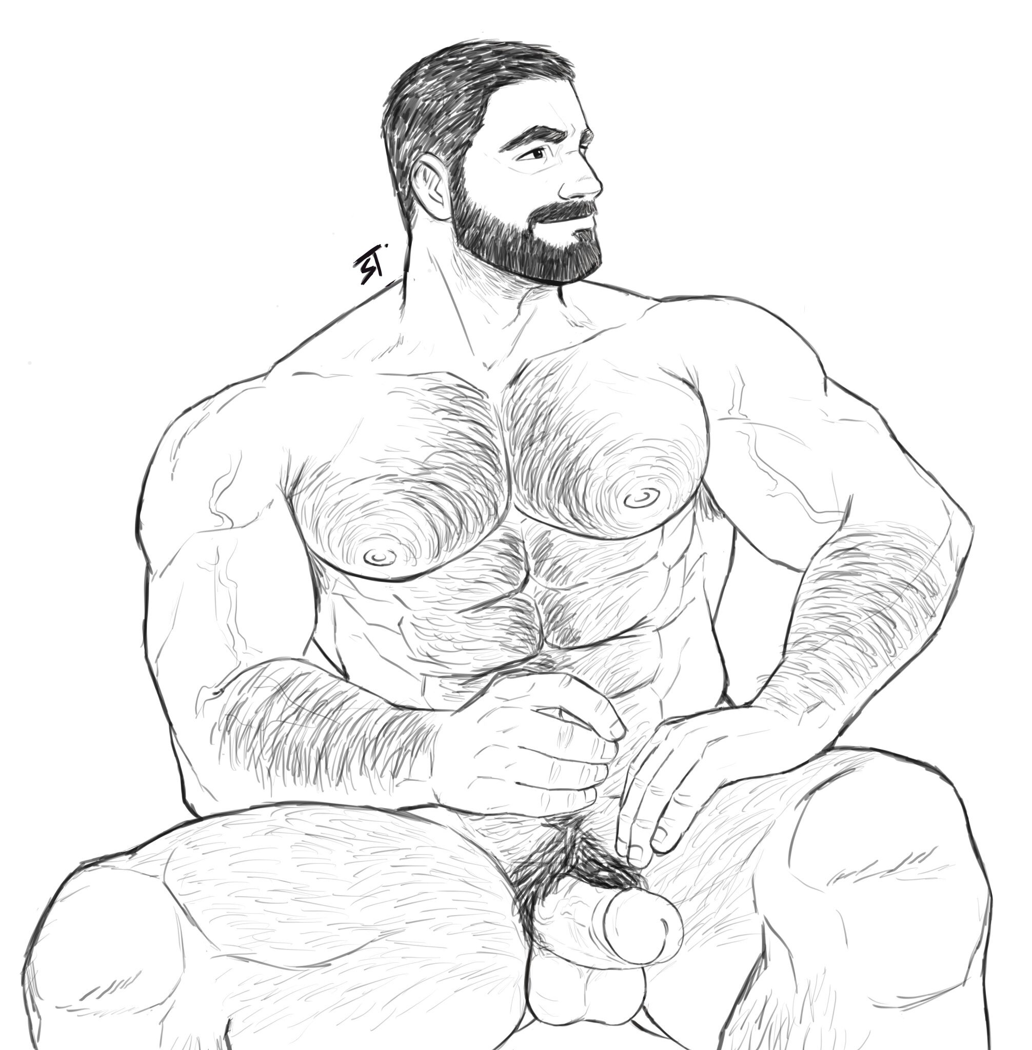 Hairy Daddy Photo 18