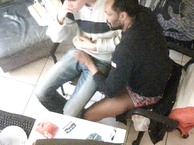 Black Guy Giving Head To His Mate Online