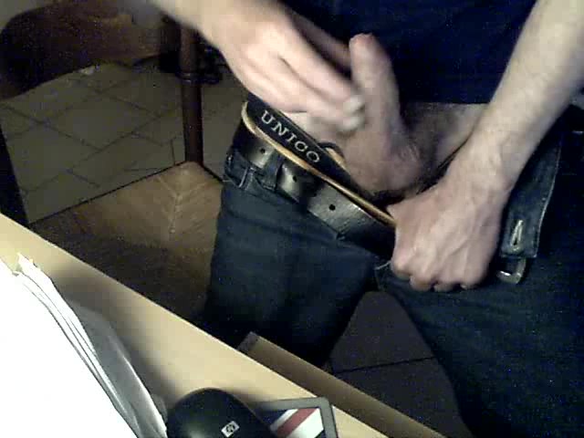 Raunchy Guy Having Messy Wanking