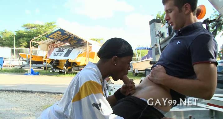 Hot White And Black Gay Sex