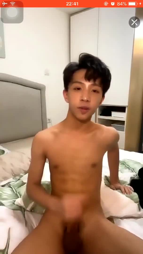 Chinese Twink Solo Masturbate