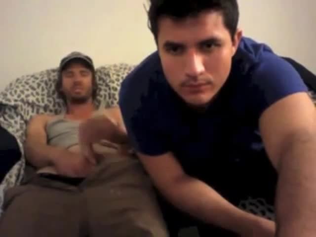 Str8 Best Friends Jerking Together Watching Porn
