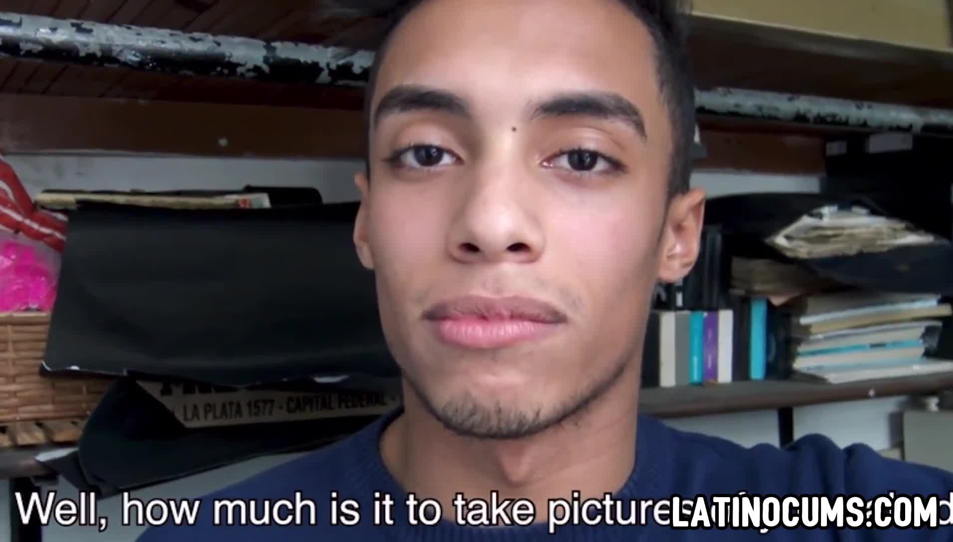Straight Latino Guy Gay For Pay