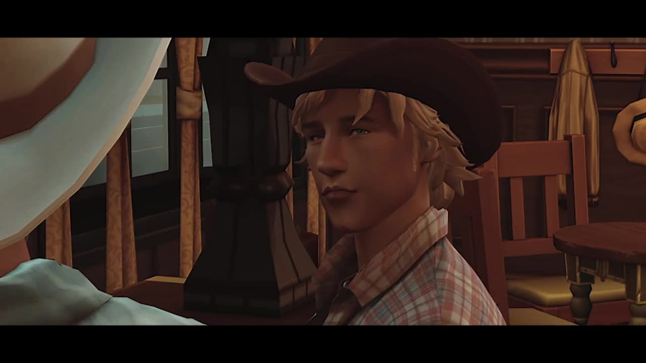 Sims 4 Cowboy Gets Fucked By Sheriff And An Older Man 6711