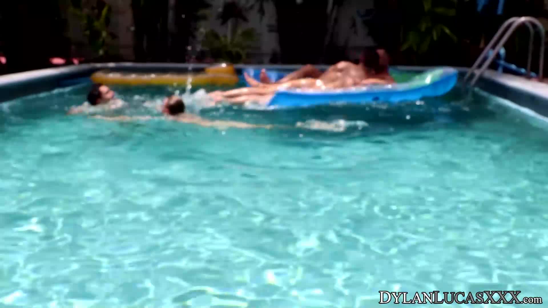 Mike and Javier leave the pool to fuck play in their shared room - BoyFriendTV.com