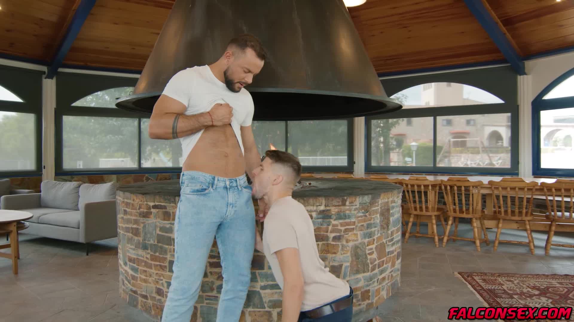 Dmitry Osten blow Sir Peter cock until he cum hard - BoyFriendTV.com