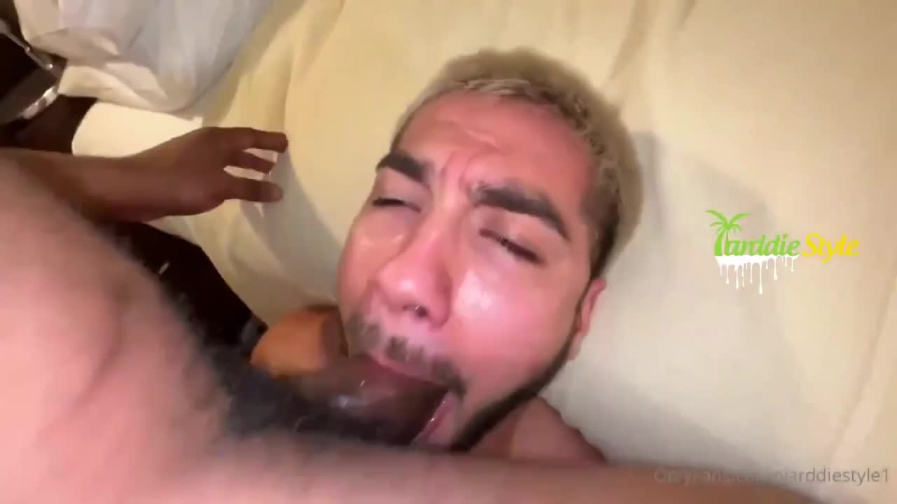 Black Dom Fucks White Fag